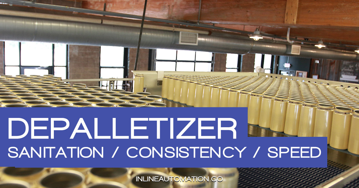 Depalletizer | Inline Automation | Canning for Microbreweries